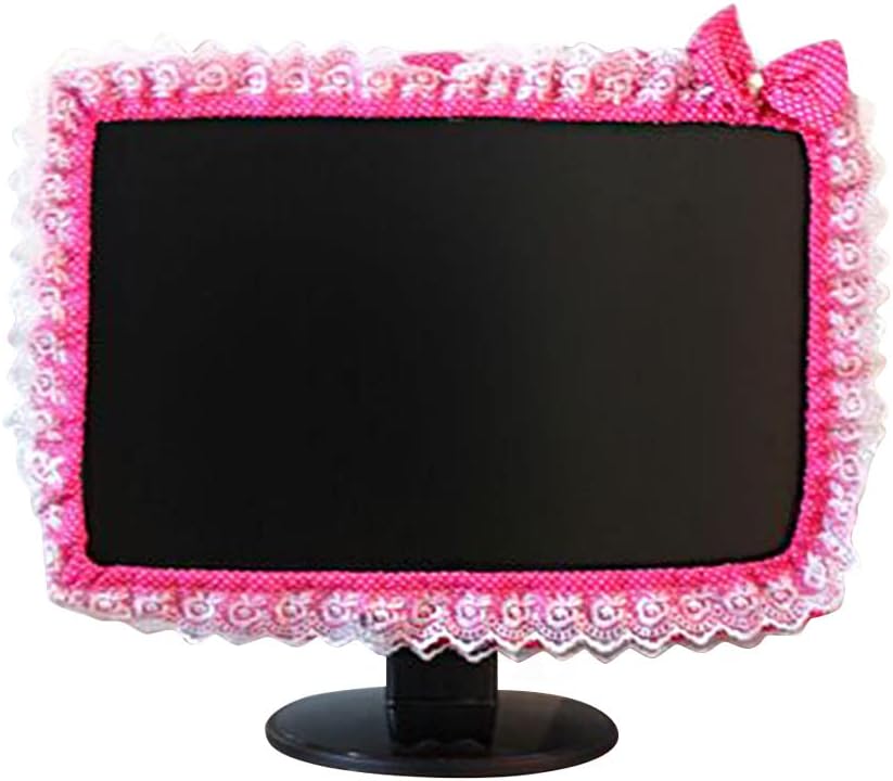 Amazon.com: 23"-26" Lovely Cute Computer Monitor Cover with Elastic Pen ...