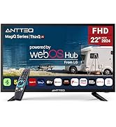 Antteq 25 Inch Smart TV, WebOS FHD TV MagiQ 25" with ThinQ AI Voice ...