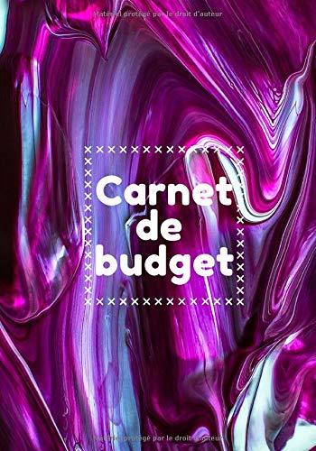 Buy Carnet de budget: Livre de compte, suivi mensuel 100 pages | gérez ...