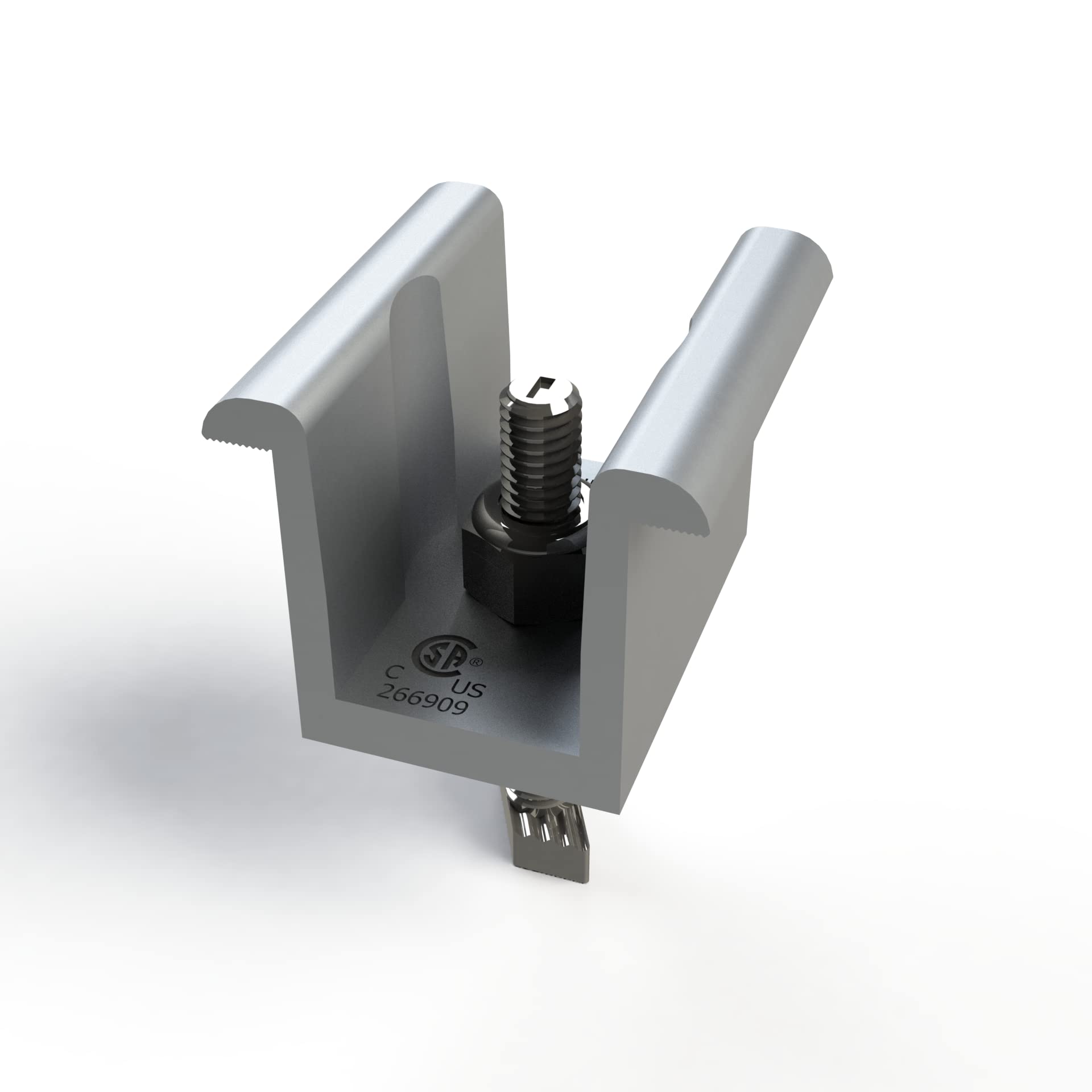 UNIRAC Clamps - Pro Series MID CLAMP Mill. Case of 20 Units: Amazon.com ...