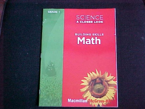 Amazon.com: Science, A Closer Look Grade 1, Building Skills: Math ...