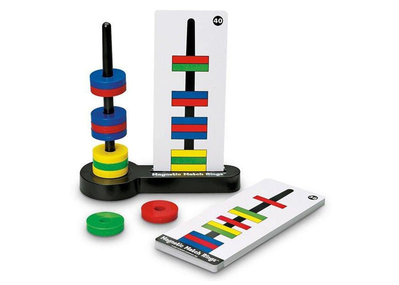 Popular Playthings Jeu de logique Magnetic Match Rings : Amazon.fr ...