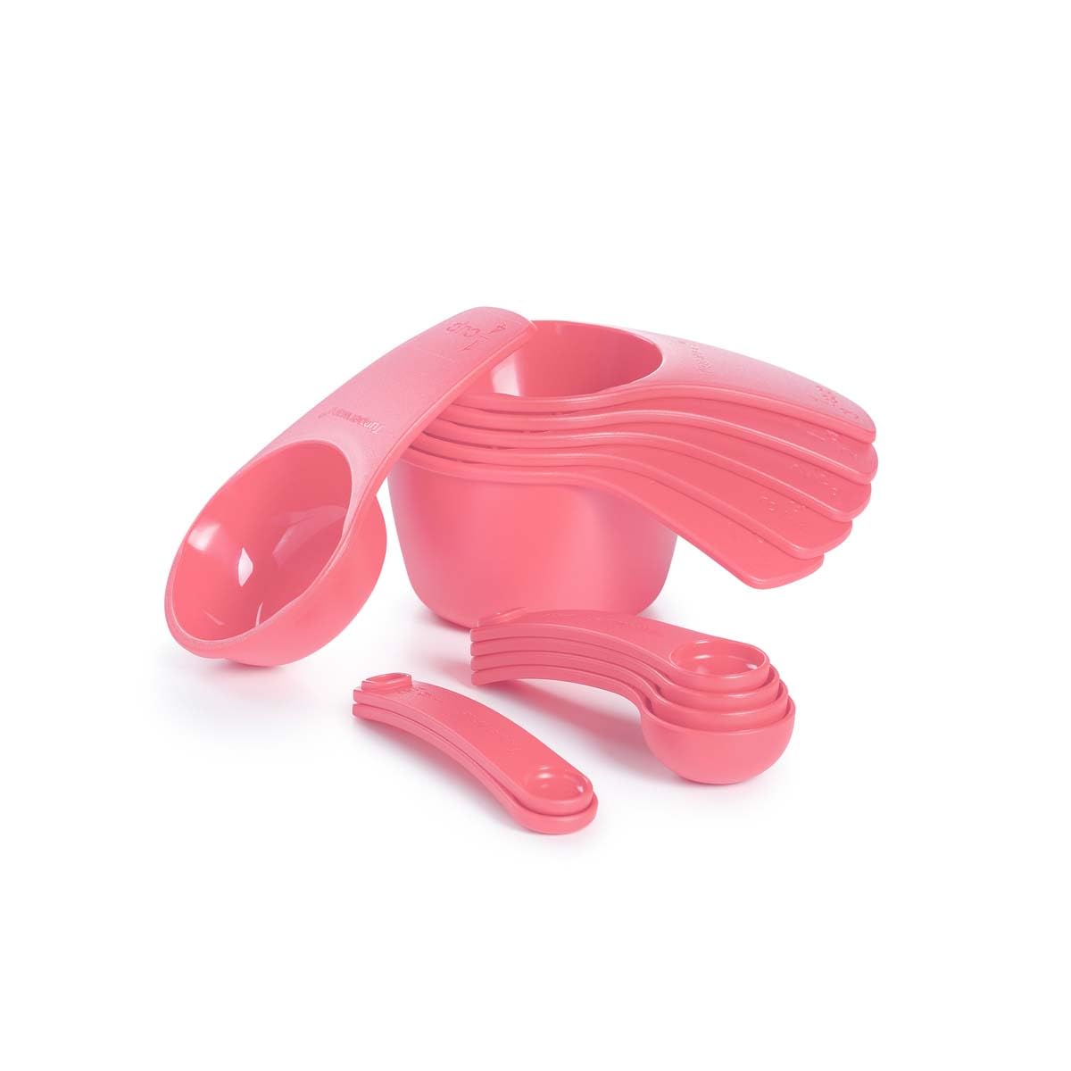 Amazon.com: Tupperware Measuring Mates Set Pink: Home & Kitchen