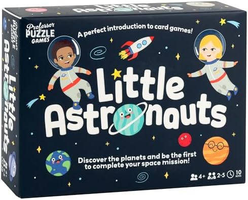 Amazon.com: Professor Puzzle: Little Astronauts - Space Mission Card ...