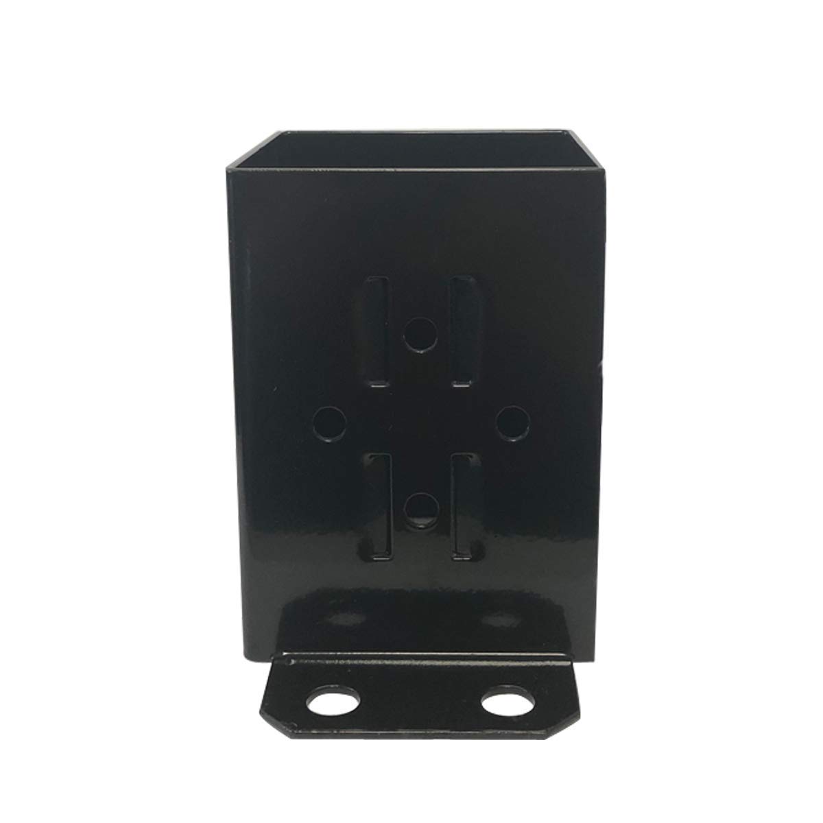 JH 4x4 Wood Fence Post Base Brackets Heavy Duty Powder Coated 13 jh-4x4-wood-fence-post-base-brackets-heavy-duty-powder-coated-13