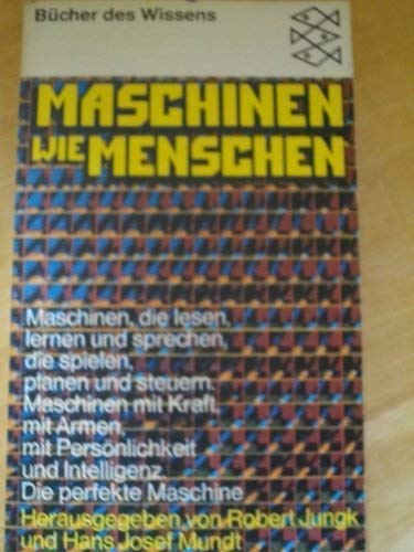 Amazon.com: Maschinen wie Menschen.: 9783436017361: Hans Josef Jungk ...