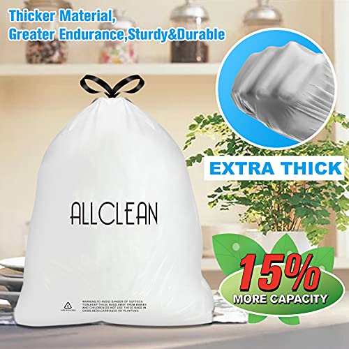 Snapklik.com : Trash Bags 15 Gallon Tall Kitchen, Drawstring Garbage ...