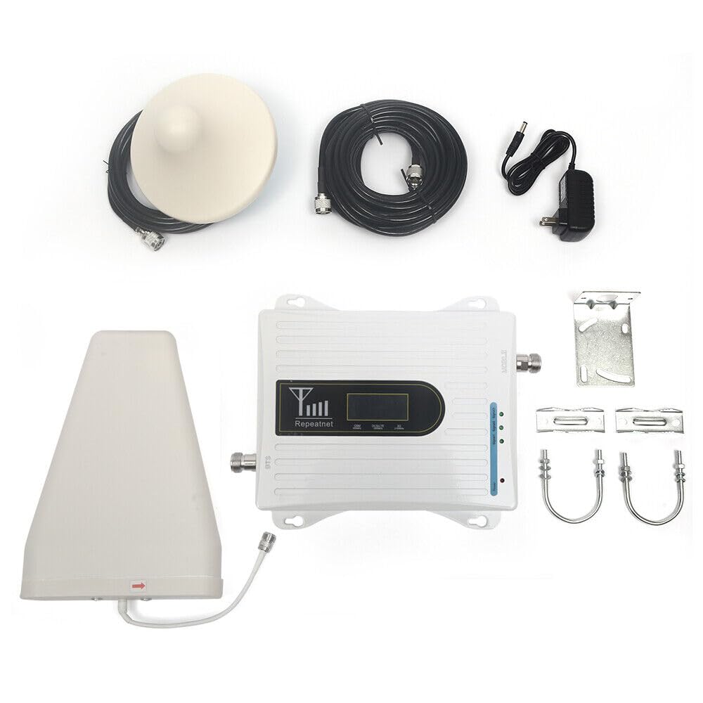 Amazon.com: Cell Phone Signal Booster for Home, Up to 3200 Sq Ft, Cell ...