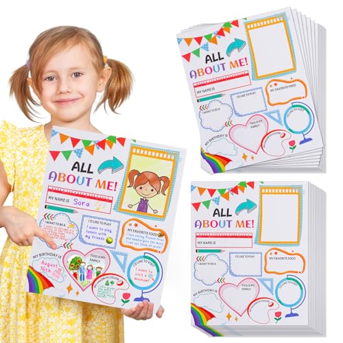 Best "All About Me Poster" Sets for the Classroom - TeachersParadise