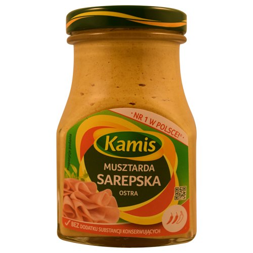 Amazon.com : Kamis Sarepska Mustard 185g (Pack of 3) : Grocery ...