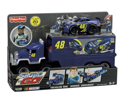 Fisher-Price Shake and Go Racers NASCAR Haulers Assortment : Amazon.in ...
