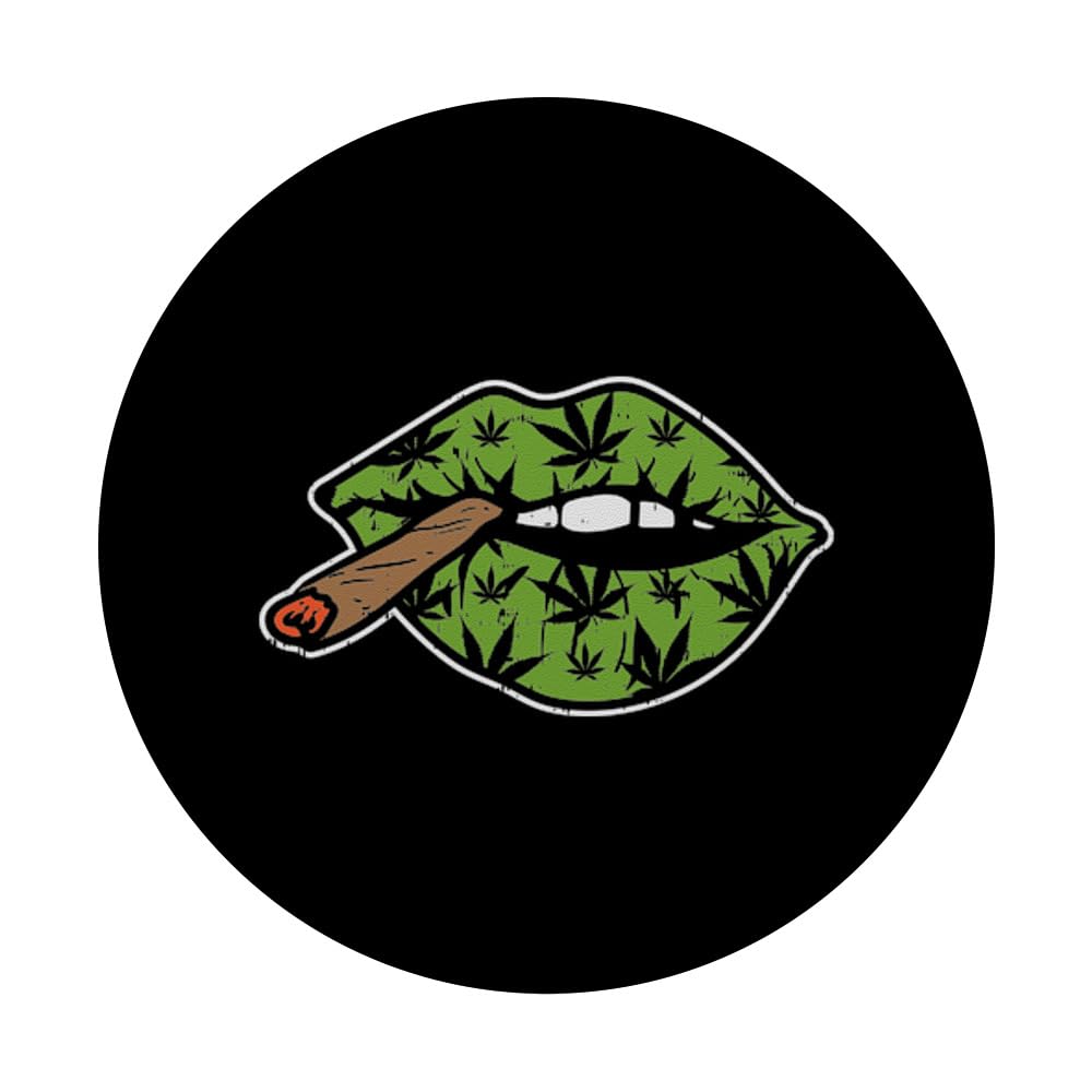 Weed Smoke Lips