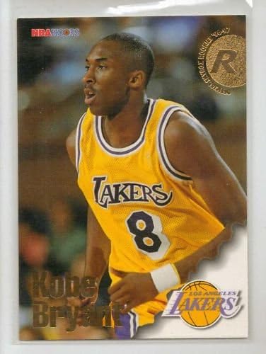 Amazon.com : Kobe Bryant 1996-97 NBA Hoops Rookie Card #281 (Lakers ...