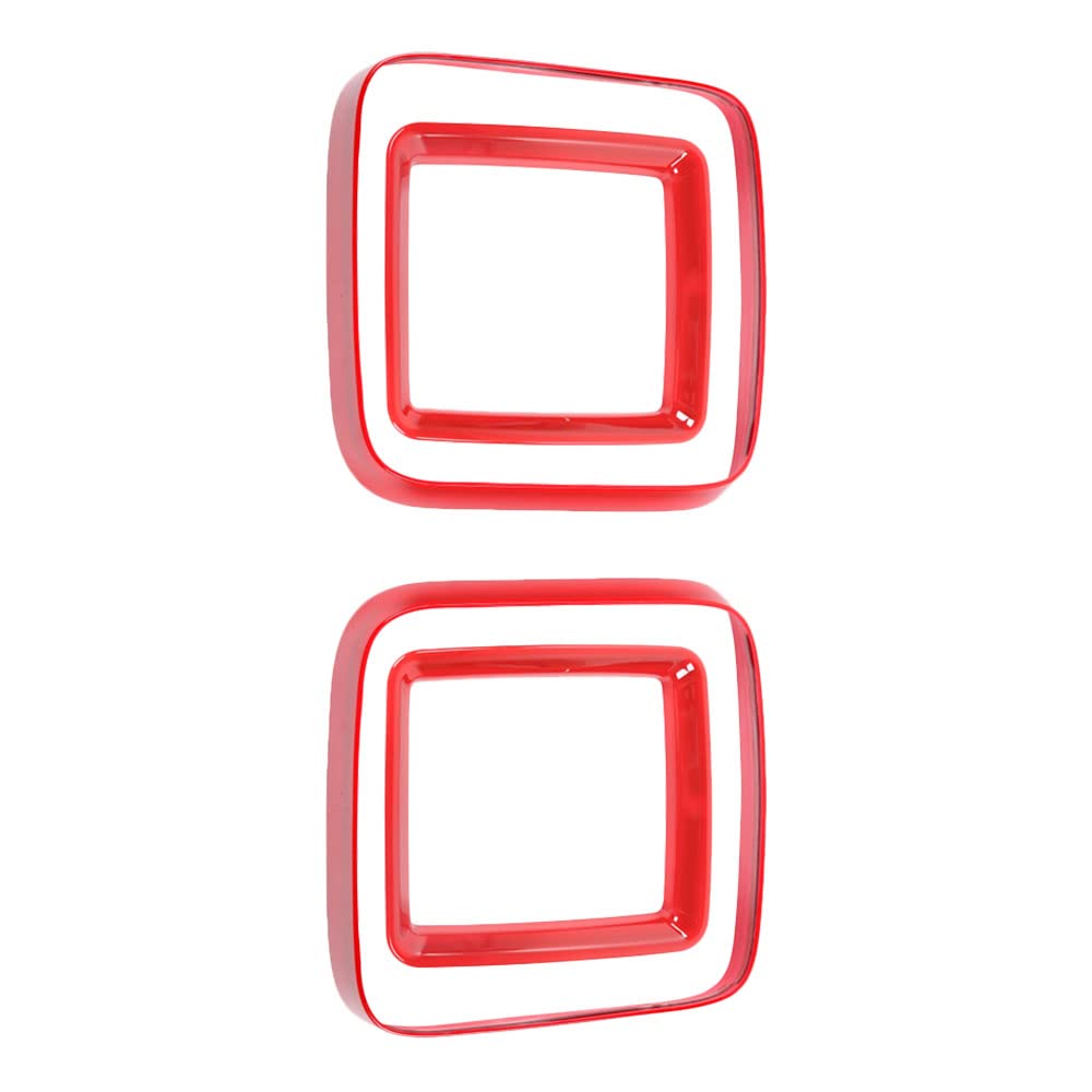 Riloer Car Tail Light Cover Trim, Rear Taillight Lamps Light Decorative ...