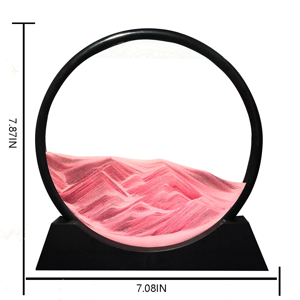Snapklik.com : Muyan Moving Sand Art Picture Sandscapes In Motion Round ...