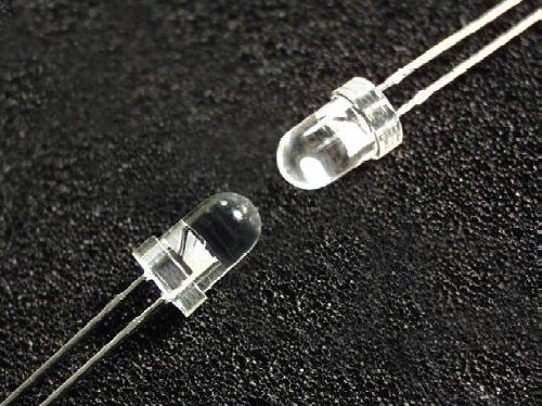 Standard LEDs - Through Hole Red Round LED (50 pieces) : Amazon.in ...