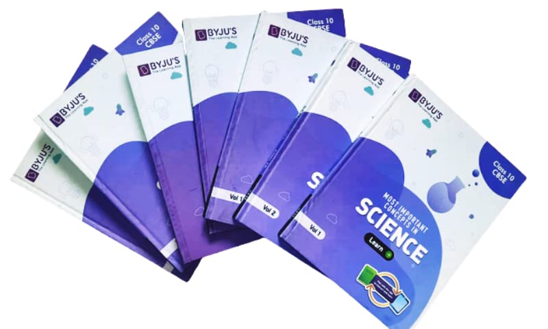 BYJU'S Class 10 - CBSE Books - Maths & Science Preparation : Byjus ...