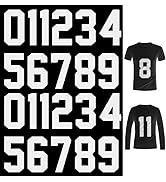 Amazon.com: 22 pieces Heat Transfer Number- 8 Inches Iron on Numbers T ...