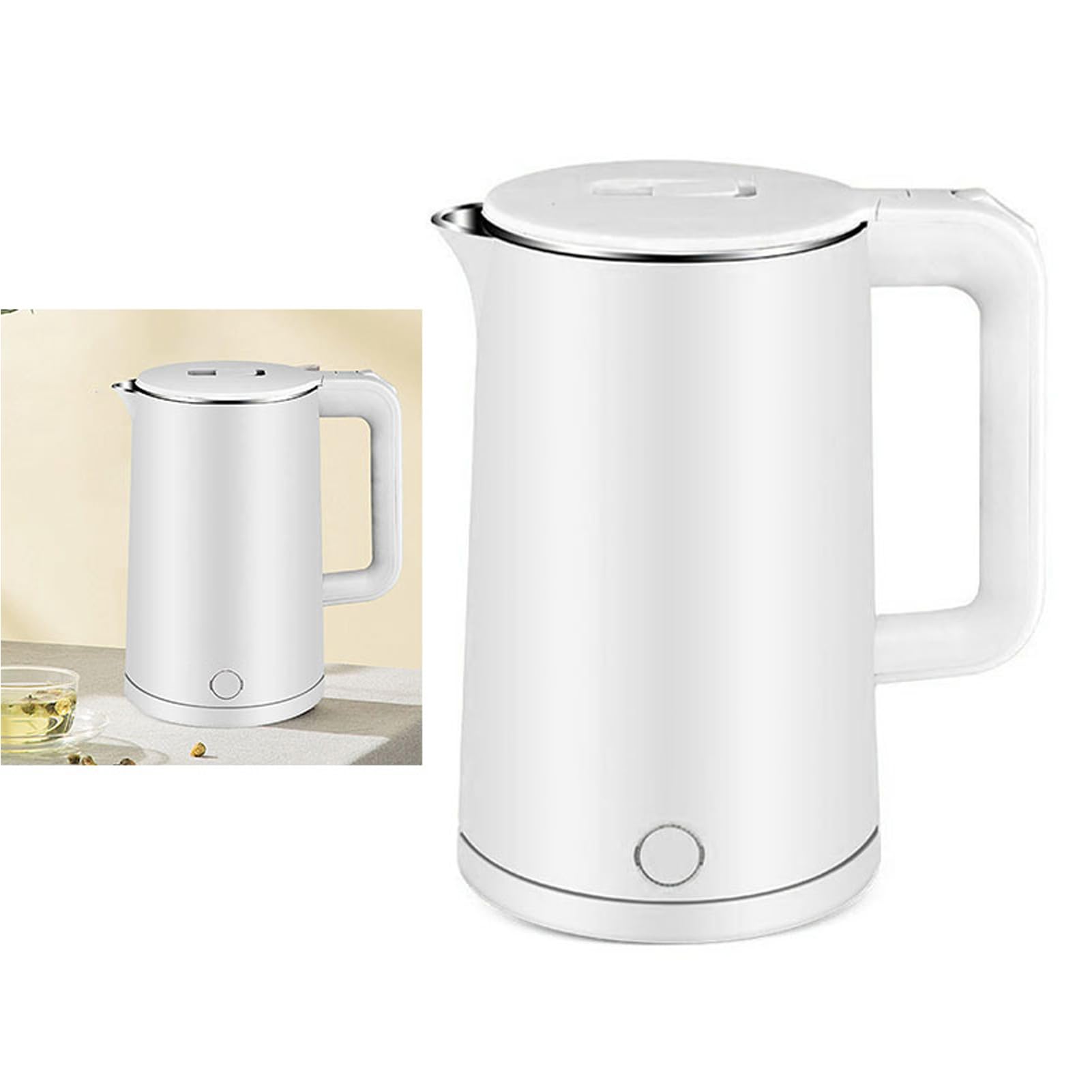 Amazon.com: Airshi Electric Kettle, Plastic Coated Shell 2.3L ...