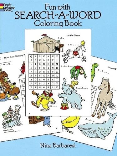 Fun with Search-a-Word Coloring Book (Dover Kids Activity Books ...