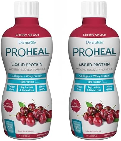 Amazon.com: DermaRite's ProHeal Protein Supplement - Liquid Protein ...