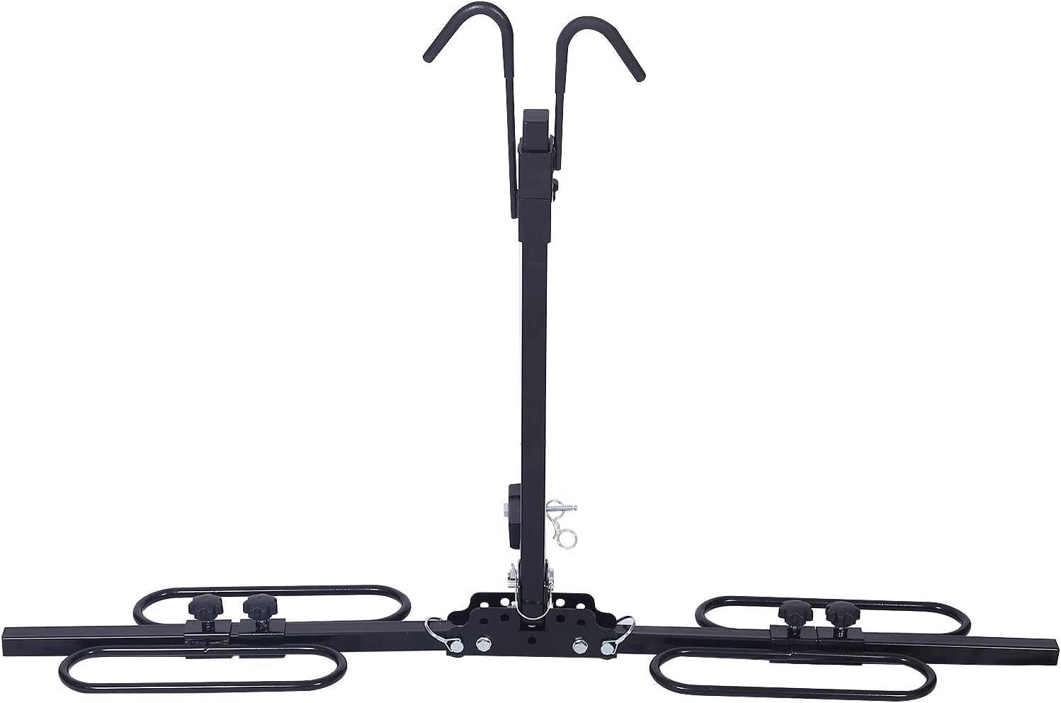 Amazon.com: Foldable Hitch Mount Bike Rack, Wobble Free Bicycle Car ...