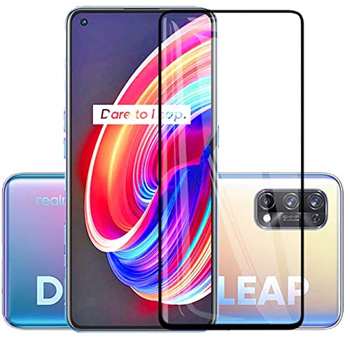 AONIR® 5D Tempered Glass for Realme X7 Pro (RMX2121 / RMX2111) Black ...