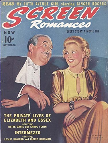 Screen romances Magazine November 1939 (Ginger Rogers on Cover ...