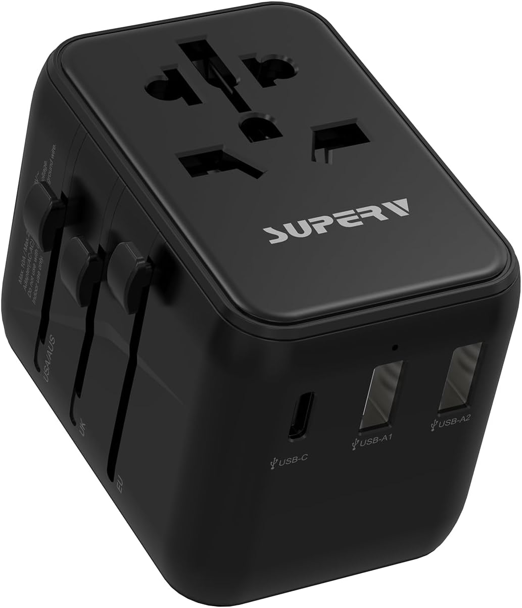 Amazon.com: Cellet Universal Travel Adapter: Seamless Plug Conversion ...
