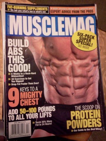 ROBERT KENNEDY'S MUSCLEMAG INTERNATIONAL Magazine April 2008 (Number ...