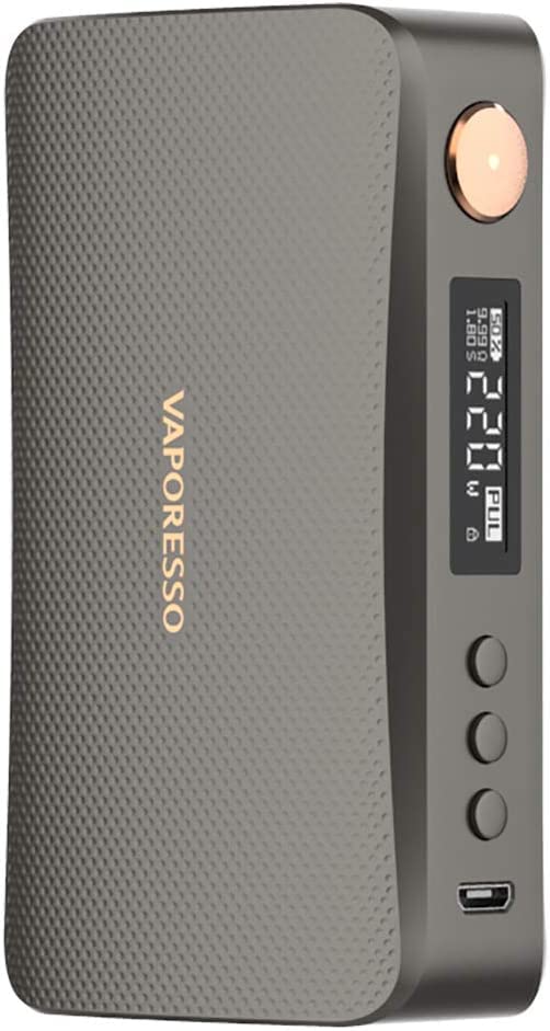 TVDC Vaporesso Gen S 220W Vape Box Mod (Matte Gray)- E Cigarette Mod ...