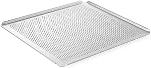 HENDI Perforated Baking Tray with 4 Upstands GN 2/3, 354 x 325 x (H) 10 ...