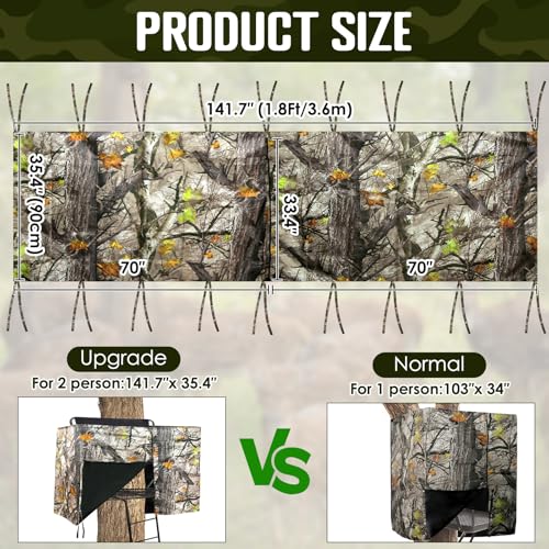 PUNCHMAN Tree Stand Blind Kit – Best Hunting Scents