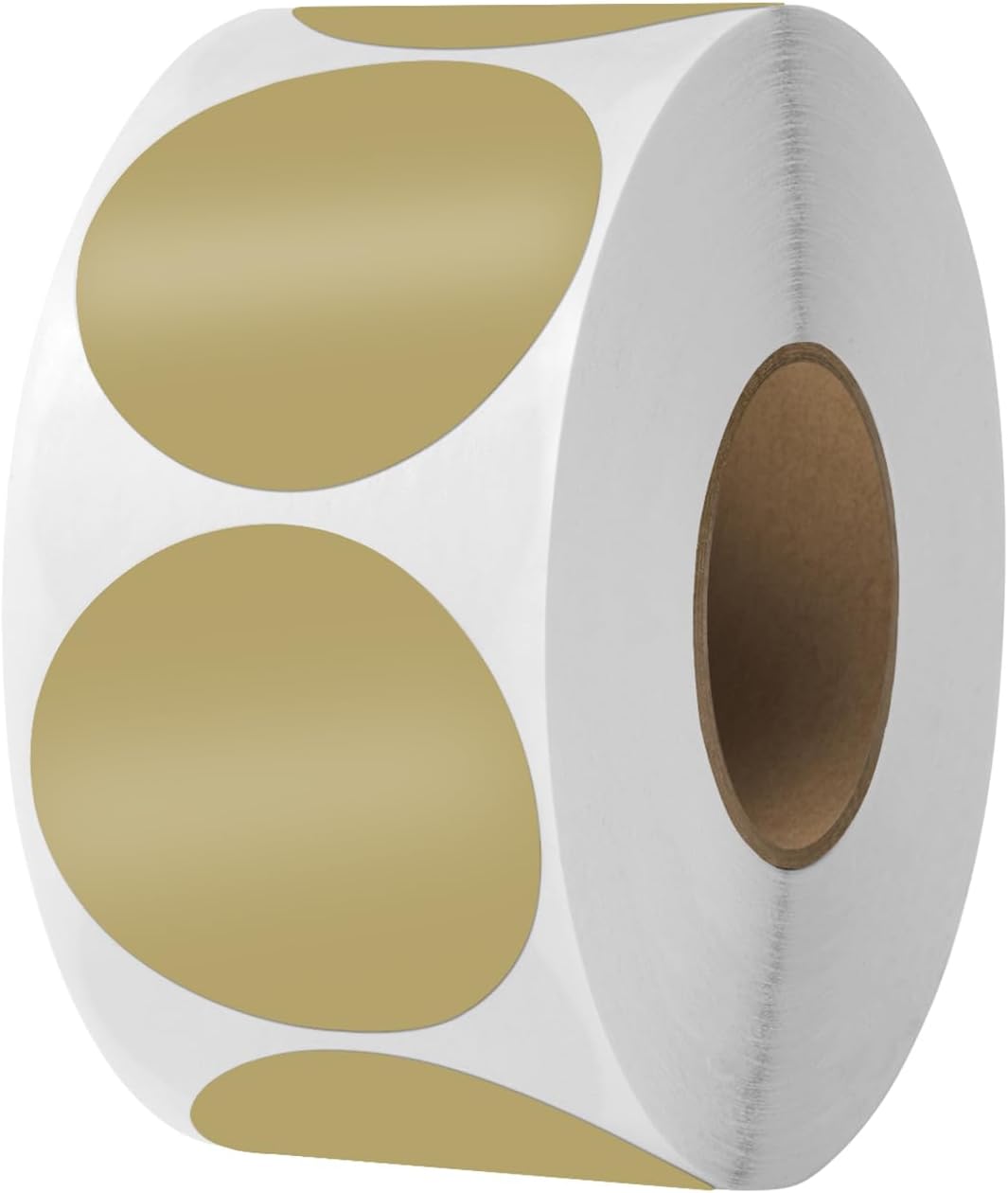 Amazon.com : 2 Inch Circle Thermal Labels Self-Seal Brown Thermal ...