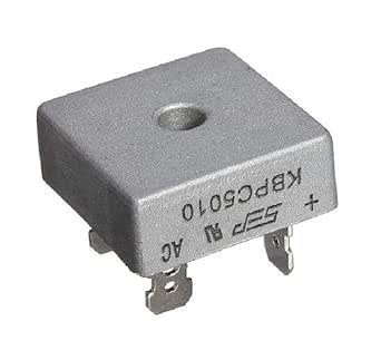 1pcs KBPC5010 BRIDGE RECTIFIER, 5010 SINGLE PHASE 50A 1KV : Amazon.in ...