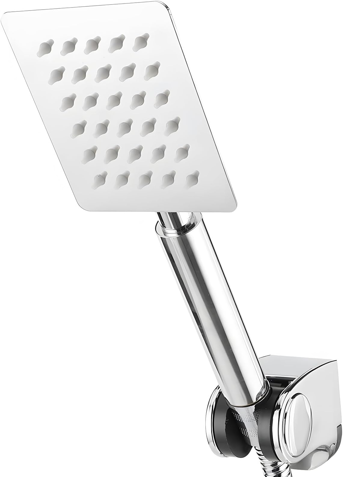 Auralum® Modern Chrome Single Function Handheld Shower Showerhead for ...