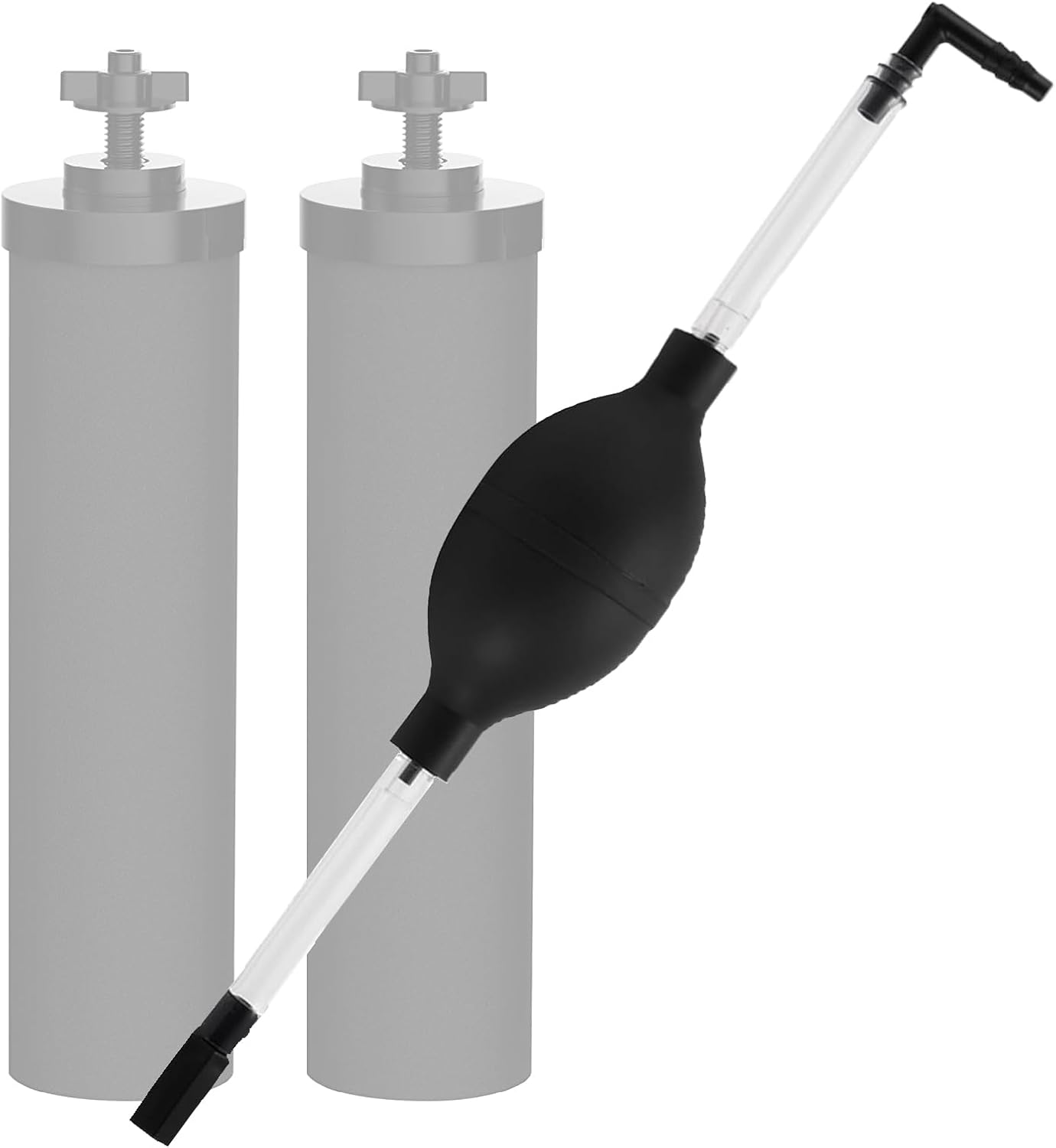 Virego for Berkey Black Filter Primer Pump Kit, Prime and Purge 2 in 1 Primer Pump ...