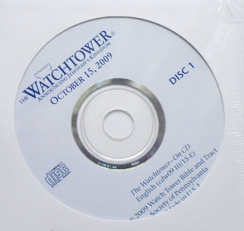 Amazon.com: The Watchtower -on CD (English (cdw09 10/15-E): Watch Tower ...