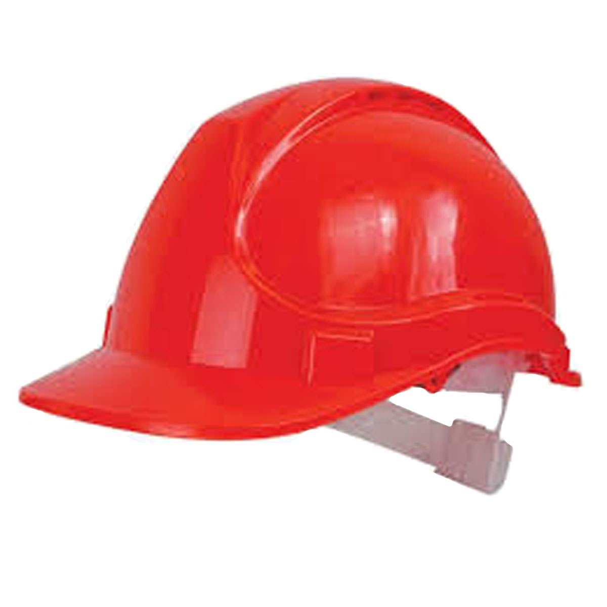 Gaurd Free Size Plastic Safety Helmet (Red), 10 Pcs : Amazon.in ...