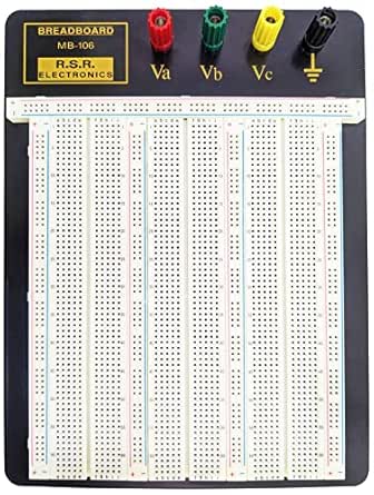 2390 Tie Point Solderless Breadboard with 4 Binding Posts for ...