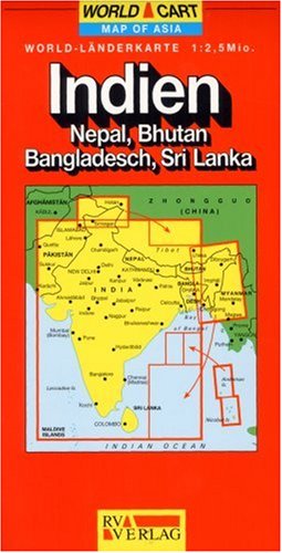 India (World Map S.): Amazon.co.uk: 9783575332677: Books