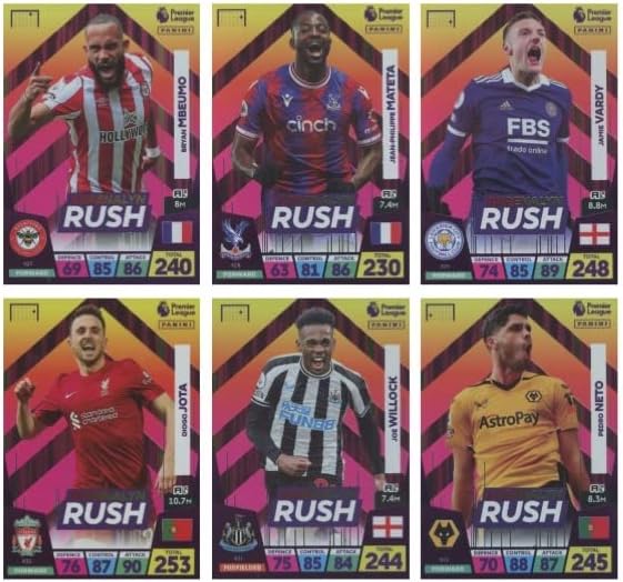 PANINI ADRENALYN XL Premier League 2023 Full 4 Card SUBSET ICE : Amazon ...