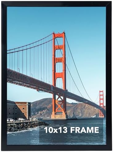 Amazon.com - OMISHE 10x13 inch Picture Frame Black for Wall Hanging, 10 ...