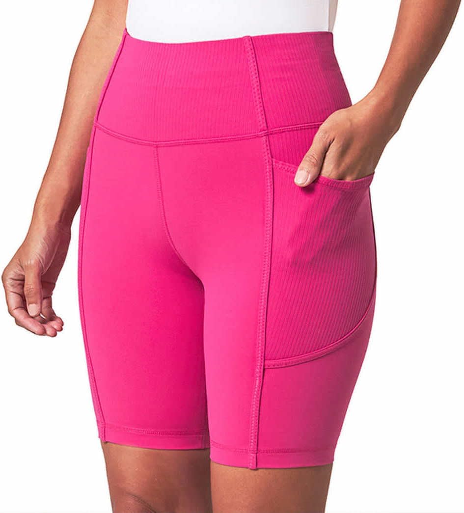 Mondetta Womens Active Midweight Ribbed Bike Short at Amazon Women’s ...