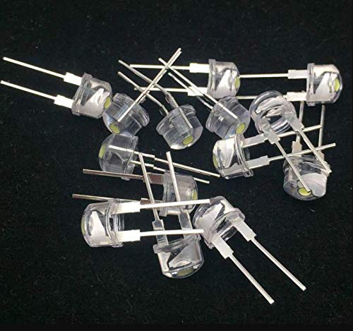 PGSA2Z® 8 mm LED Light-Emitting Diodes 0.5 W Lamp- Yellwo Pack of 50 ...