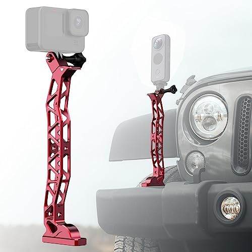 Amazon.com: Jeep Camera Mount for 2018-2023 Jeep Wrangler JL JT, Hood ...