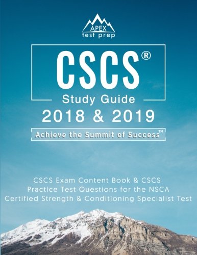 CSCS Study Guide 2018 & 2019: CSCS Exam Content Book & CSCS Practice ...