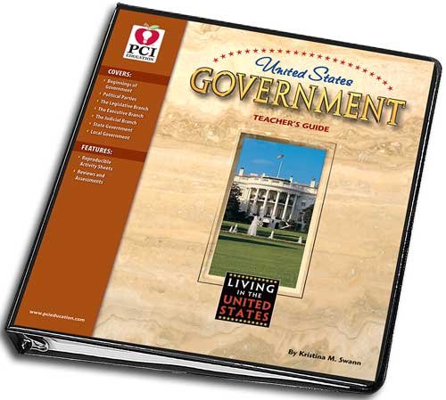 UNITED STATES GOVERNMENT TEACHER PRINT BINDER: Kristina M Swann ...