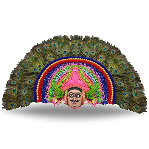 Shri Shri Handicraft Kirat Kiratin purulia art of chhau dance face mask ...