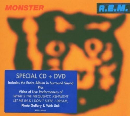Monster [Double Disc: Digipack CD + DVD-A w/video] by REM (2005) Audio ...
